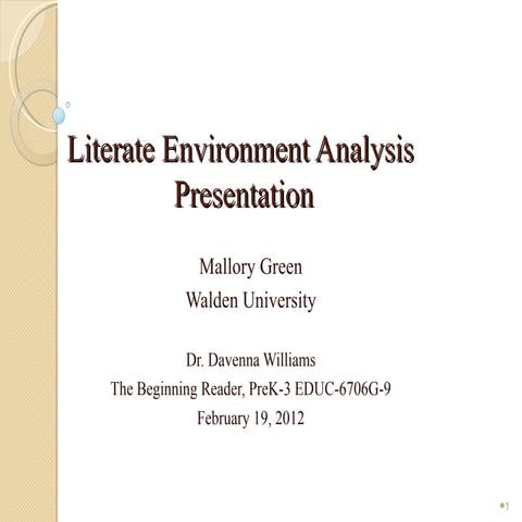 Reading gm | PPT