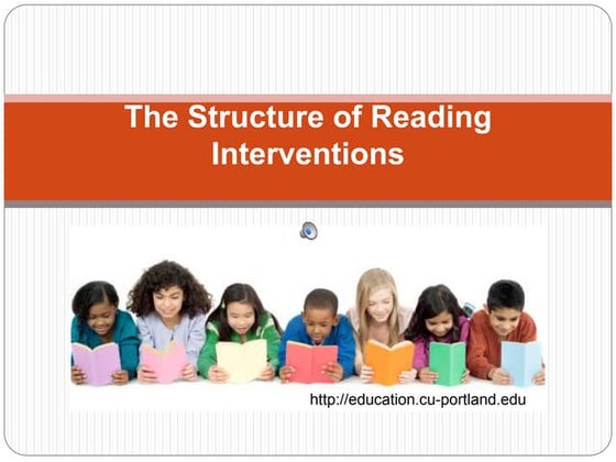 Reading intervention report | PDF