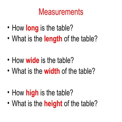 Measurement | PPT