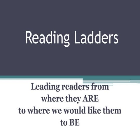 Reading Ladders Region 4 | PPTX | Fiction | Books and Literature