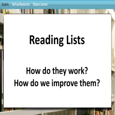 Portsmouth Intro to Talis Aspire | PPTX