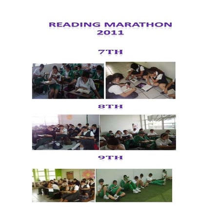 Reading marathon for blog | PDF