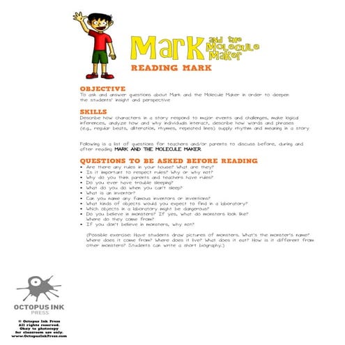 Questions for shared reading | PDF