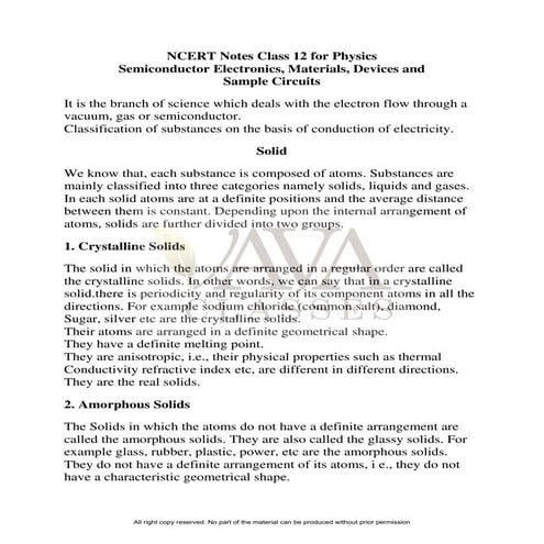 Semiconductor Electronics: Materials, Devices, and Simple Circuits ...