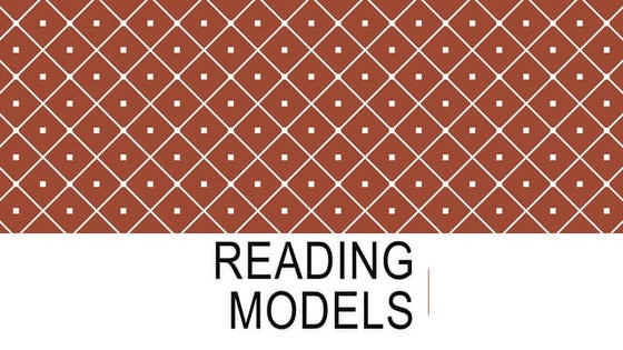 Three Reading Models | PPTX
