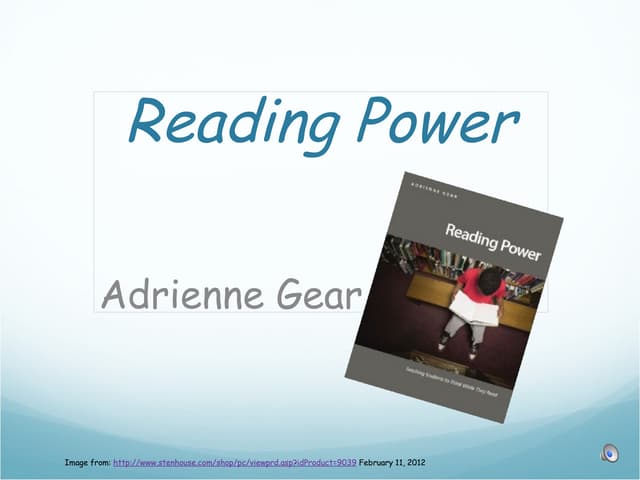 Reading strategies presentation | PPTX