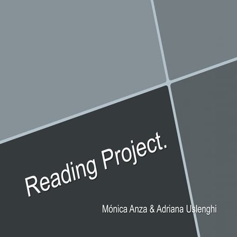 Reading project 2 | PPTX