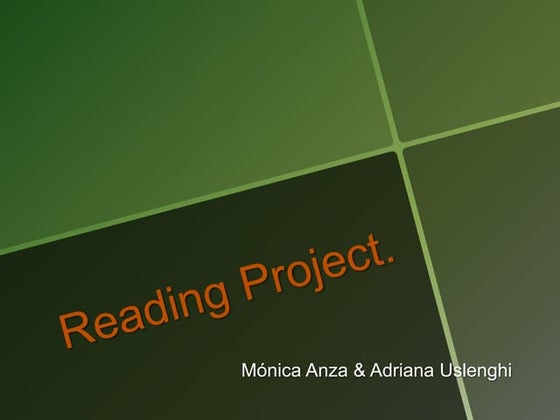 Reading project 2 | PPT