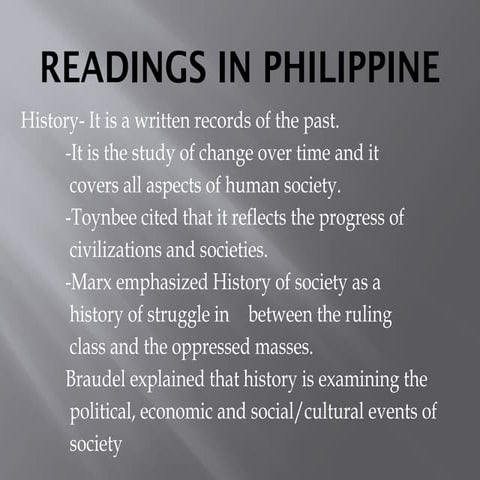 Introduction to PHilippine History | PPTX
