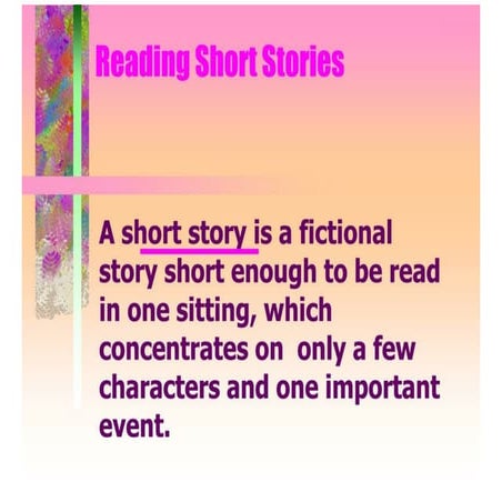 Reading Short Stories | PDF