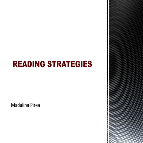 Reading strategies | PPT