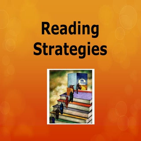 Reading strategies | PPTX