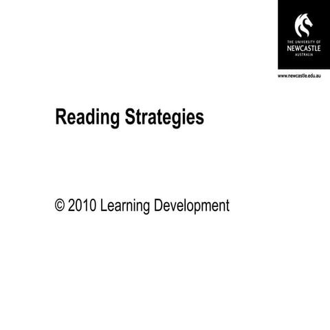 Reading strategies | PPT