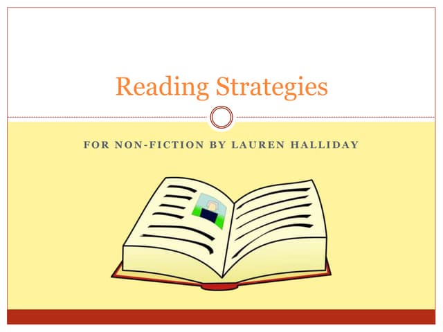 Reading strategies presentation | PPTX