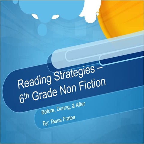 Reading Strategies - Before, During, & After | PPT