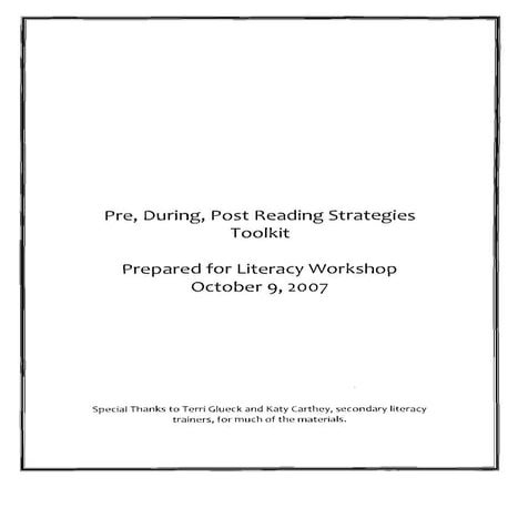 Reading Strategies Toolkit | PDF | Educational Assessment | Education