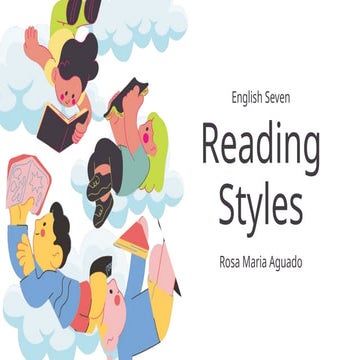 Reading Styles.pptx for Children of Today | PPTX