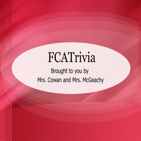 Reading Trivia | PPT