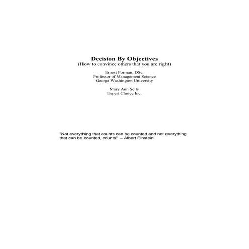 Decision Making Using the Analytic Hierarchy Process (AHP); A Step by ...