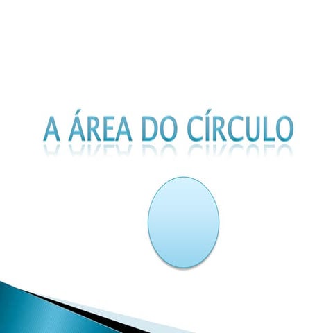 área do círculo | PPSX
