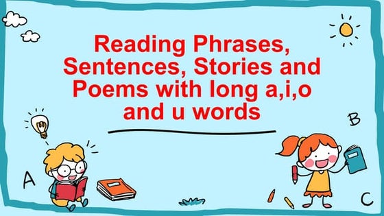 Long vowel sounds | DOCX