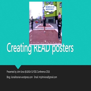Read posters | PPTX