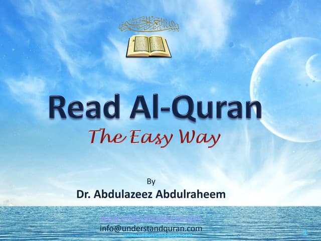 Learning Al-Quran for Beginners - Arabic.pdf | Islam | Religion ...