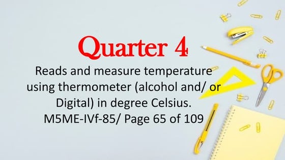 Solving problem involving temperature | DOCX | Weather | Science