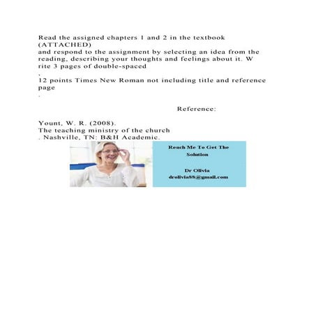 Read the assigned chapters 1 and 2 in the textbook (ATTACHED) an.docx