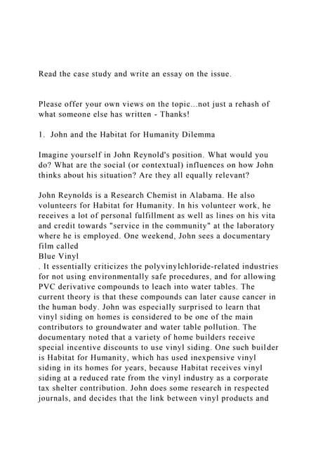 Read the case study onInfluenza and Influenza Vaccineand dis.docx