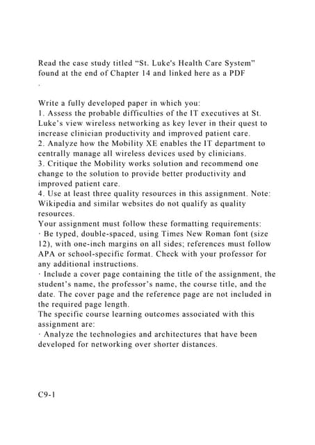 Read the case study onInfluenza and Influenza Vaccineand dis.docx