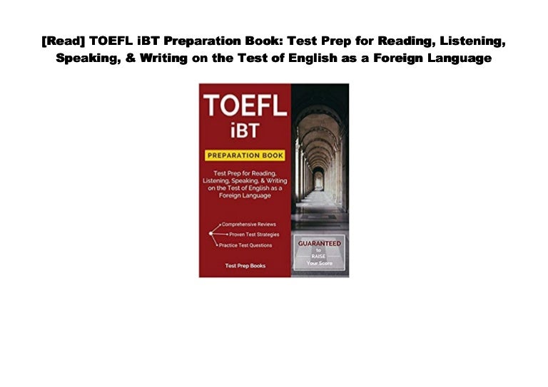 Toefl ibt practice test book - alpsawe