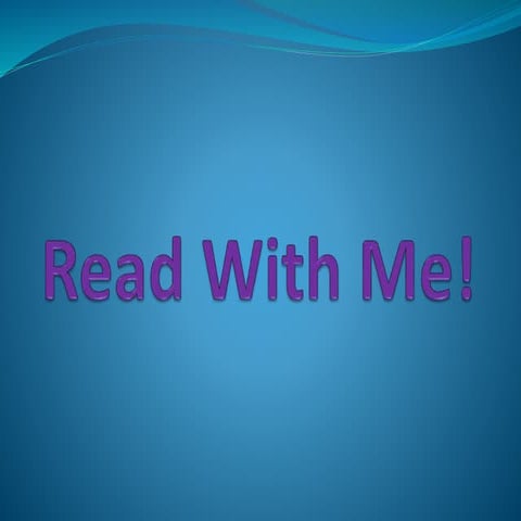 Read with me! | PPTX