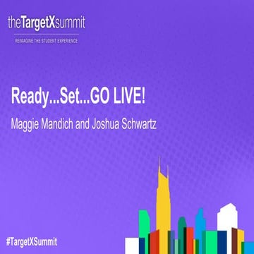 8.5 Ready...Set...GO LIVE! | PDF