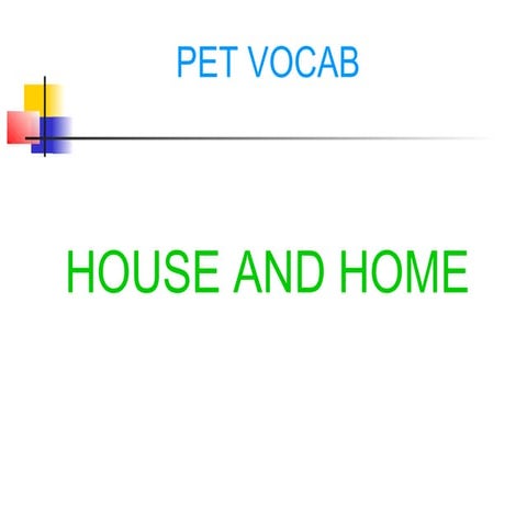 Ready for pet house and home | PPT