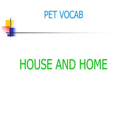 Ready for pet house and home | PPT