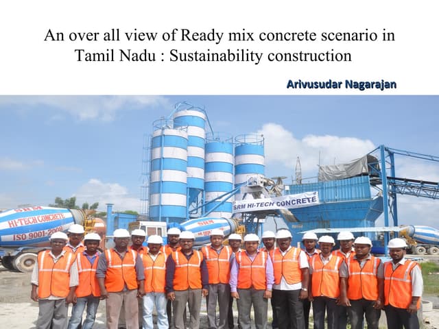 Ready mix concrete | PPT