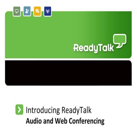 Ready Talk Demonstration | PPT