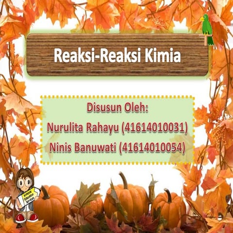 PPT IPA Kimia Reaksi Kimia Kelas sembilan .pptx
