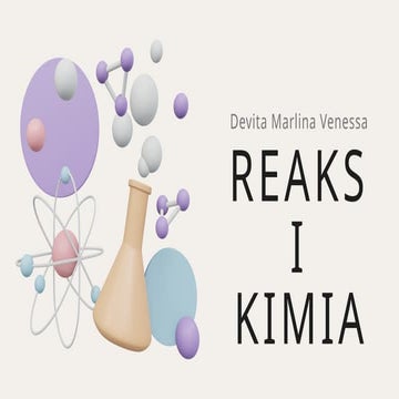 Reaksi-Reaksi Kimia, Jenis Reaksi Kimia dan Ciri ciri perubahan kimia ...