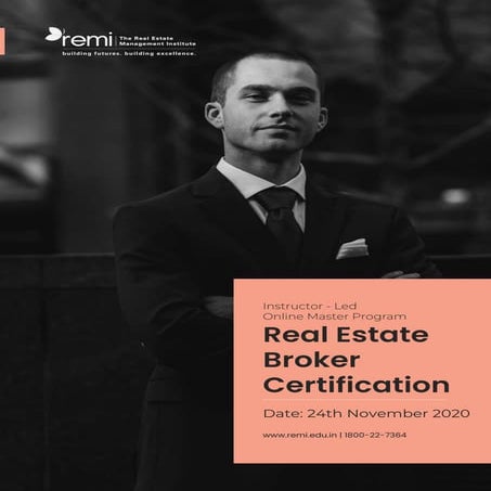 Real Estate Broker Online Course | PDF