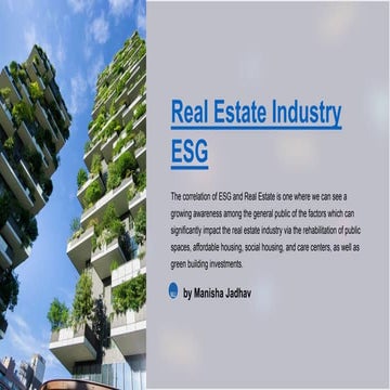 𝐒𝐮𝐬𝐭𝐚𝐢𝐧𝐚𝐛𝐢𝐥𝐢𝐭𝐲 𝐢𝐧 𝐑𝐞𝐚𝐥 𝐄𝐬𝐭𝐚𝐭𝐞: 𝐀 𝐖𝐢𝐧-𝐖𝐢𝐧 𝐟𝐨𝐫 𝐈𝐧𝐯𝐞𝐬𝐭𝐨𝐫𝐬 𝐚𝐧𝐝 𝐭𝐡𝐞 ...