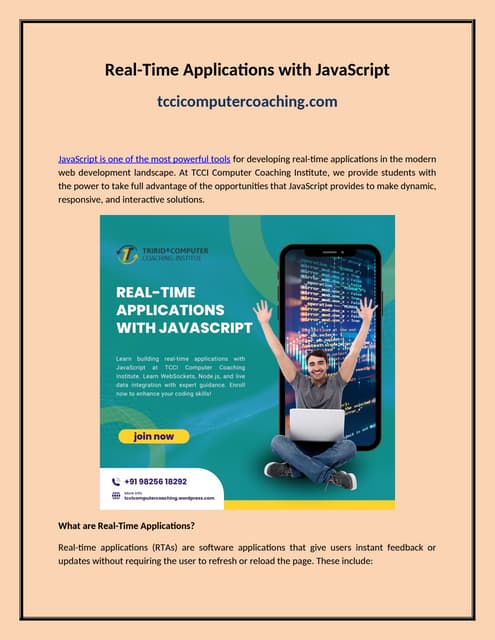 Real Time Applications With Javascriptdoc