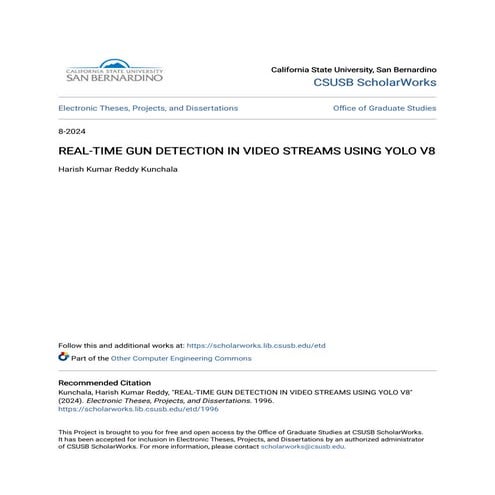 REAL-TIME GUN DETECTION IN VIDEO STREAMS USING YOLO V8.pdf