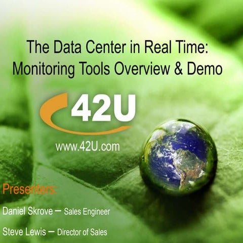 The Data Center in Real Time: Monitoring Tools Overview & Demo | PPTX ...