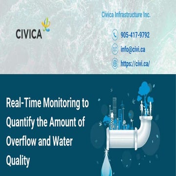 Monitoring Combined Sewer Overflow Ppt