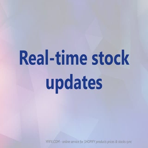 Real-time stock updates with yfifx.com