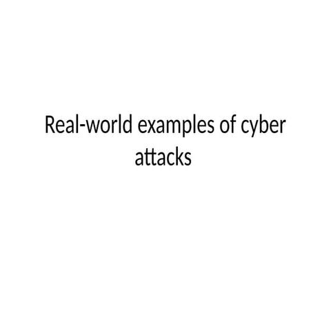 Real-world examples of cyber attacks.pptx