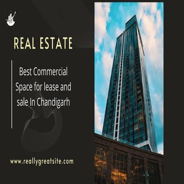 Best Commercial Space for lease and sale | PPT
