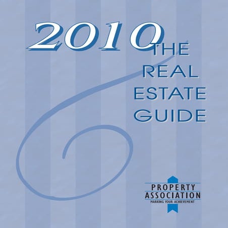 Real Estate Guide 2010 | PDF